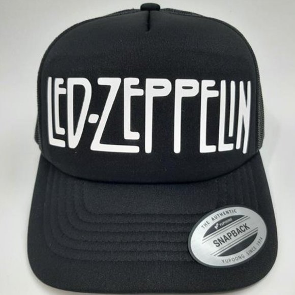 Yupoong | Accessories | Retro Ledzeppelin Hat Cap Vintage Trucker Style ...